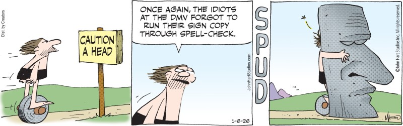 Daily Comics: B.C. by Mastroianni and Hart | Light Wave