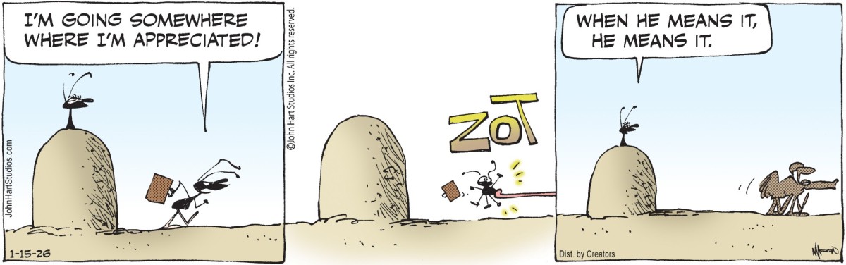 Daily Comics: B.C. by Mastroianni and Hart | Light Wave