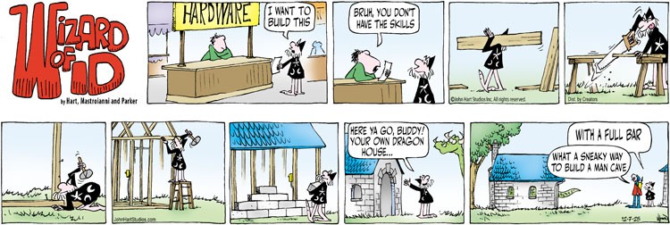 Daily Comics: Wizard of Id by Brant Parker and Johnny Hart | Light Wave